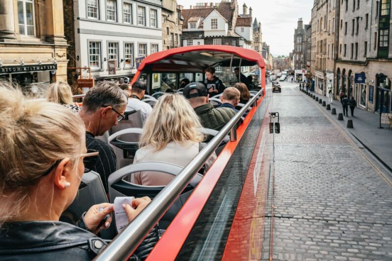 Edinburgh: City Sightseeing Hop-On Hop-Off Bus Tour - The Experience: Timing, Route, and Flexibility