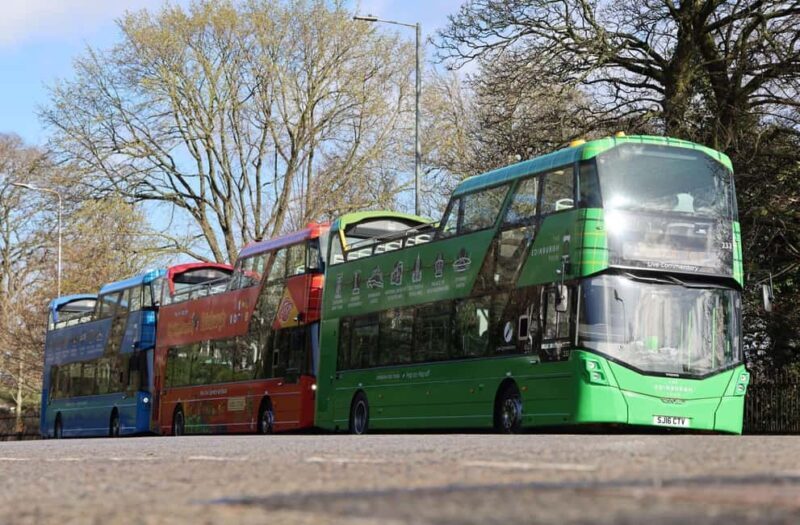 Edinburgh: Hop-On Hop-Off Bus Tour with Live Guide - Key Points