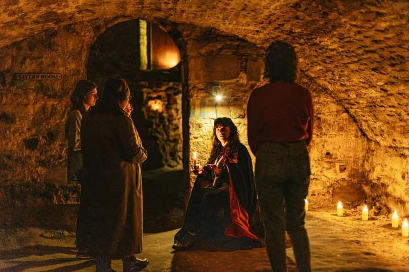 Edinburgh: Underground Vaults Evening Ghost Tour with Whisky - Key Points