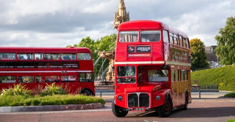 Edinburgh: Vintage Bus Tour with Afternoon Tea or Gin - Is It Worth the Price?