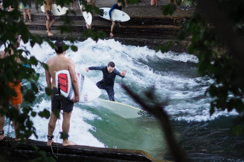 Eisbachwelle: Surfing in the center of Munich - Germany - The Sum Up