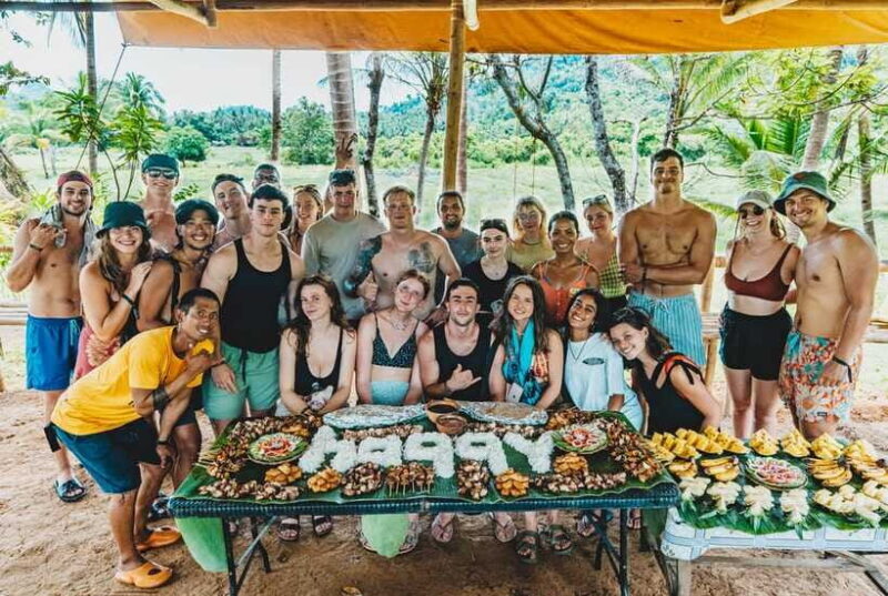 El Nido: Jeepney Adventure Tour with Lunch - Village Farm and Boodle Fight: A Cultural Feast