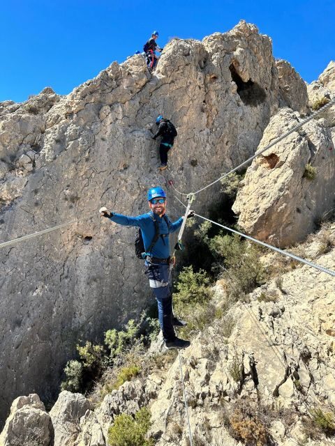 Elda: Via ferrata El Bolón - Key Points