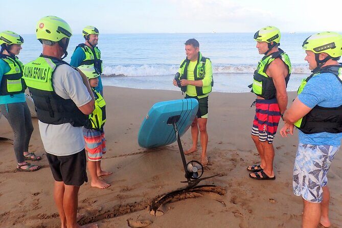 Electric Foilboard rides/lessons/sessions at Sugar Beach, Maui - Introduction: Making Waves with E-Foiling at Sugar Beach