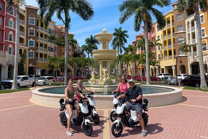 Electric Moped Tour of Naples Florida Family Fun and Easy To Ride - An In-Depth Look at the Naples Electric Moped Tour