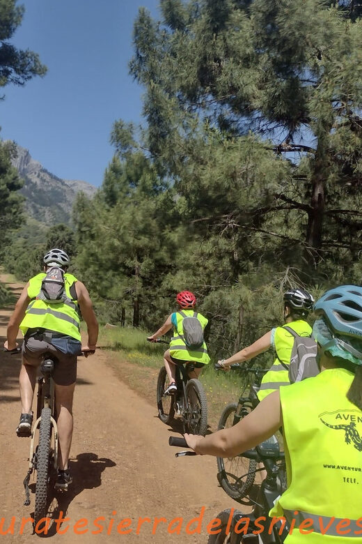 Electric mountain bike in Sierra de las Nieves national park - Exploring the Sierra de las Nieves on Electric Bikes