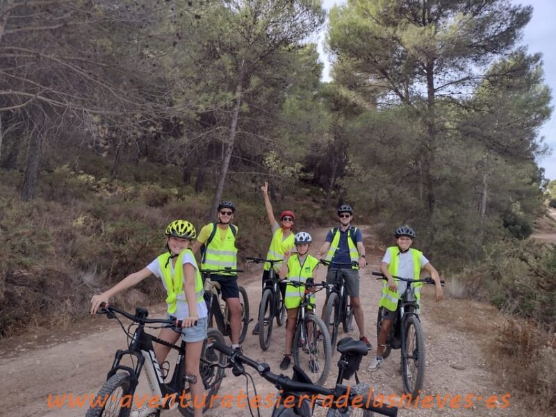 Electric mountain bike in Sierra de las Nieves national park - The Sum Up