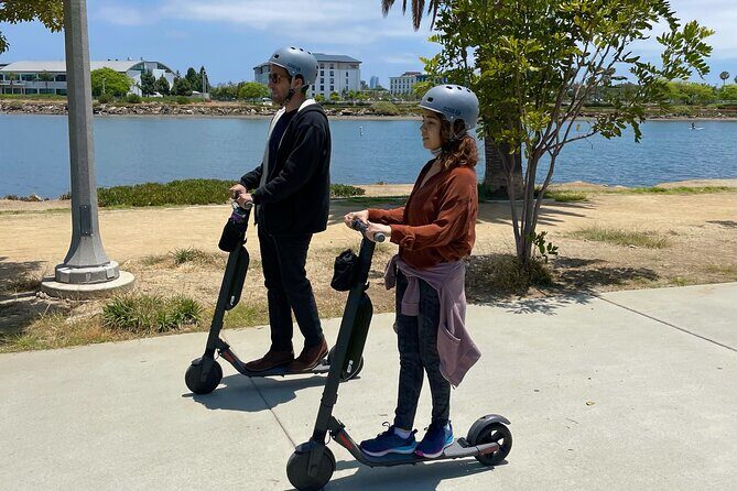 Electric Scooter Waterfront Tour with Pictures - Tour Itinerary Breakdown