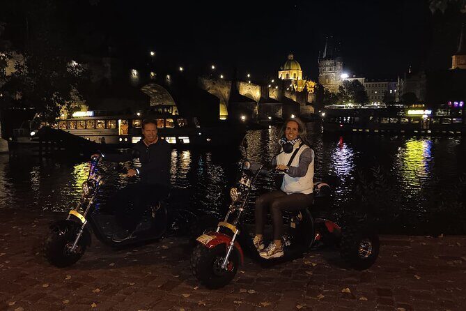 Electric Trike Night Tour in Prague - Live Guided - FAQs