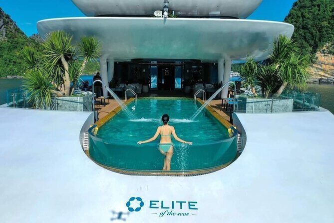 Elite of The Seas Halong Bay 6 Star Cruise Infinity Pool (2D/1N) - Introduction