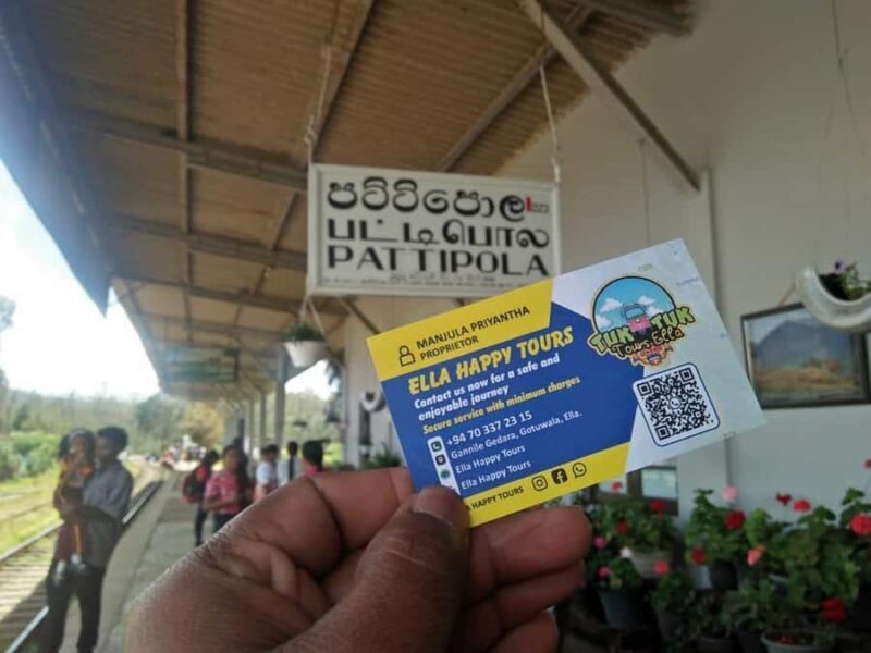 Ella: One Day Scenic Highlights Tuk-Tuk Tour - The Practical Side: What You Need to Know