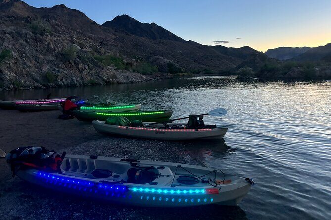 Emerald Cave Sunset Glow Kayak Tour: 3 Caves, Wildlife & Lights - The Allure of a Sunset Kayak on the Colorado River