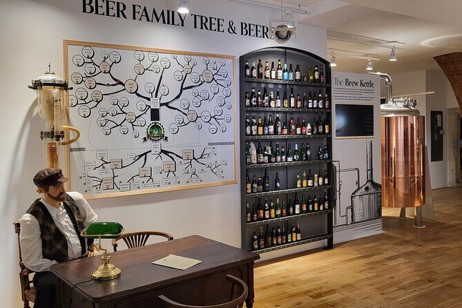 Enjoy 3 beers in Czech Beer Museum - Historic Pubs and Atmosphere