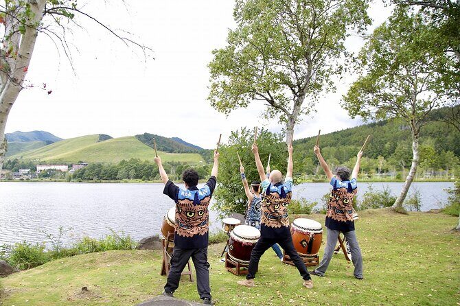 Enjoy a private Osuwa Daiko performance in the great nature - Key Points