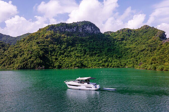 Enjoy a romantic sunset on Halong Bay with a Luxury Private Yacht - Practical Tips for Travelers