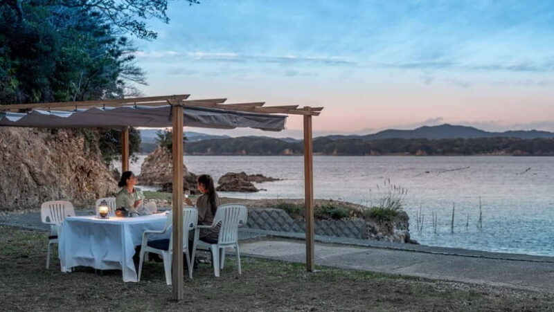 Enjoy Ama Butler Service & Shima Seafood on a Private Beach - Key Points