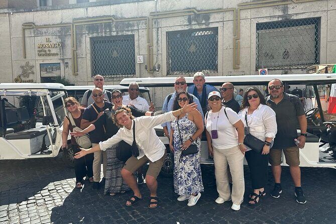 Enjoy Rome major attractions by Golfcart - An Inside Look at the Rome Golf Cart Tour