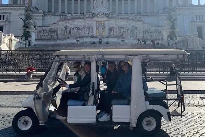 Enjoy Rome major attractions by Golfcart - The Sum Up