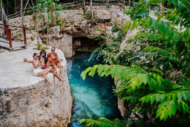 Entrance tickets to swim in 4 Cenotes in Casa Tortuga Park - Key Points