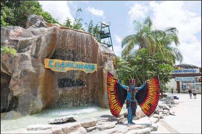 Entrance to Chankanaab Eco Park with Beach Club in Cozumel - Key Points