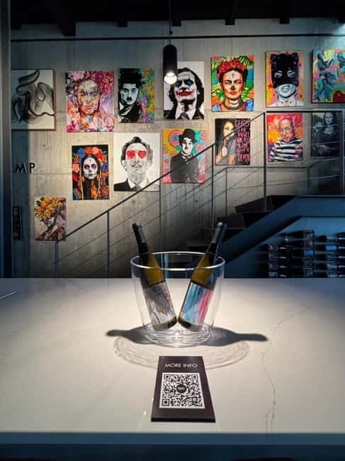 Entrance to the Roots Gallery + 1 glass of wine with snacks + 1 fine art print - A Cheerful Tour of Creativity and Wine in Viana do Castelo