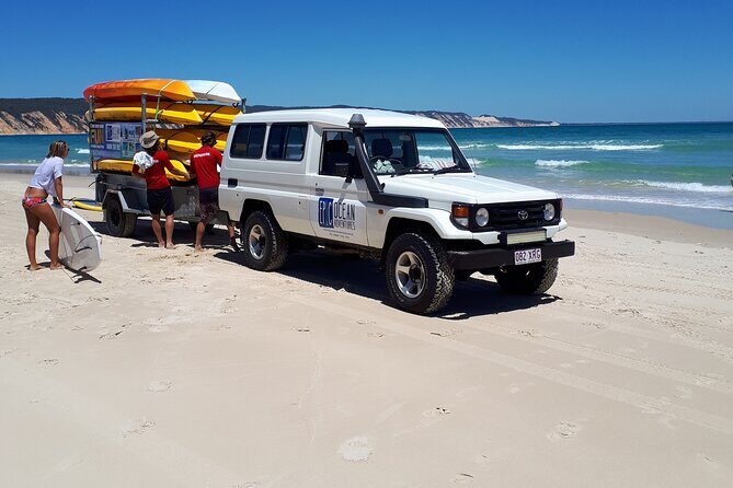 Epic Rainbow Beach Dolphin Kayak and 4WD Adventure Tour - FAQ