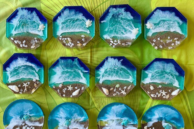 Epoxy Resin Art and Craft Coaster Set Experience - Key Points