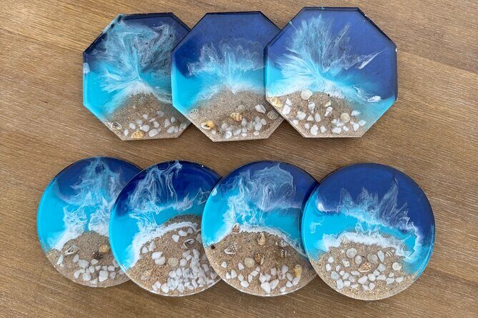 Epoxy Resin Art and Craft Coaster Set Experience - Authentic Feedback from Participants
