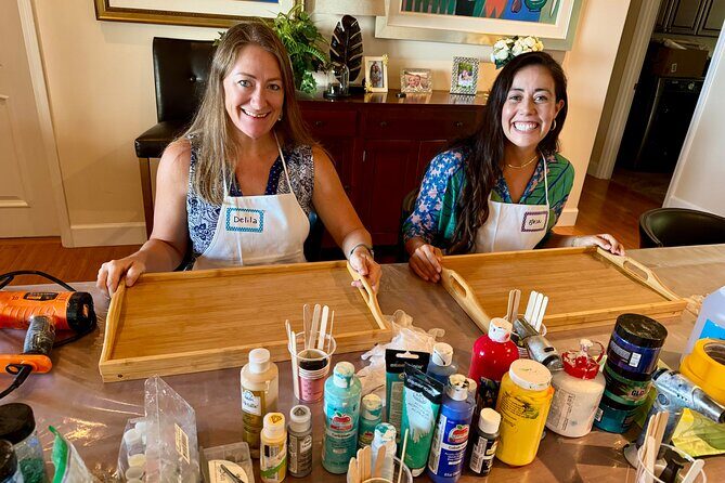 Epoxy Resin Cheese Board Art Class - Breaking Down the Itinerary