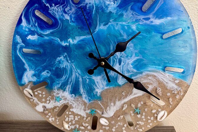 Epoxy Resin Ocean Clock Workshop in Maui - What Is the Epoxy Resin Ocean Clock Workshop?