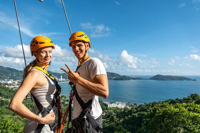 Erawan Patong Ultimate Zipline with Ocean View from Phuket - Key Points