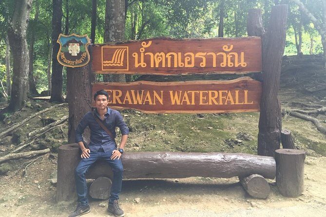 Erawan Waterfall and River Kwai Bridge Day Tour from Bangkok - Key Points