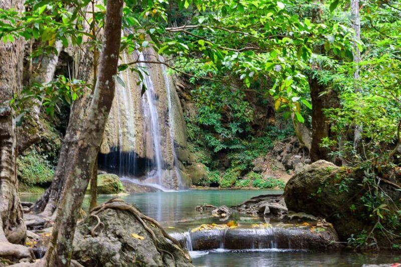 Erawan Waterfall & Kanchanaburi Highlights Private Tour - Key Points