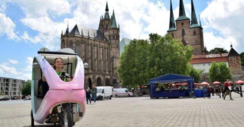 Erfurt: Private Guided Classic Old Town E-Rickshaw Tour - Key Points