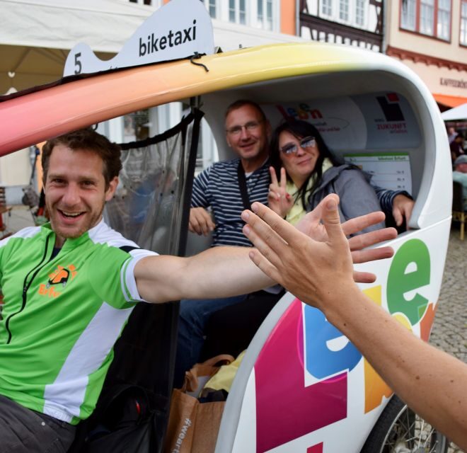 Erfurt: Private Guided Classic Old Town E-Rickshaw Tour - The Experience and What Youll Love