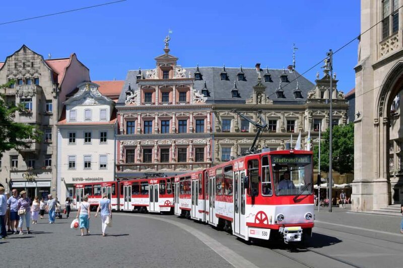 Erfurt Tour  City tour with the historic tram - A Unique Way to Explore Erfurt