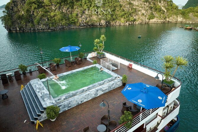 Erina Cruise 5-star cruise 2 day visit Lan Ha Bay private balcony - The Experience in Detail