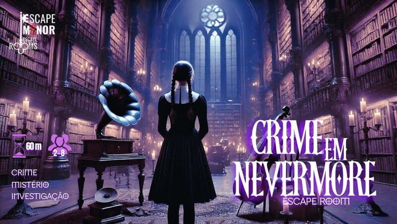 ESCAPE MANOR Escape Rooms: Nevermore Murder - The Killer - Who Is This Escape Room Best For?