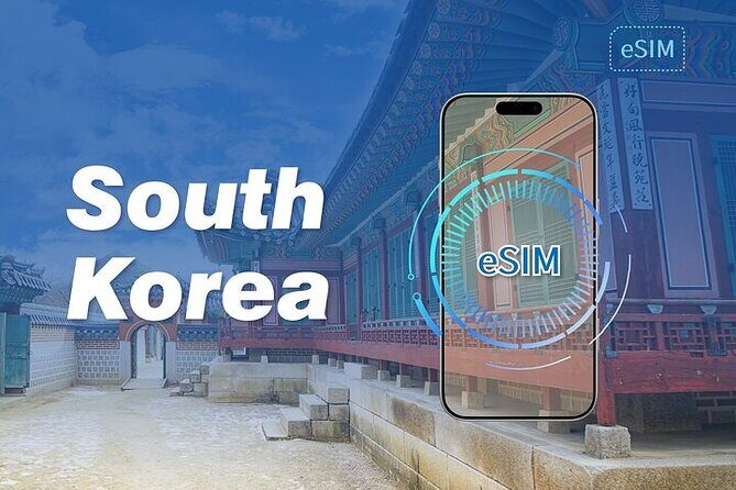 eSIM in Korea for 1 to 30 Days with 3GB to Unlimited - Key Points