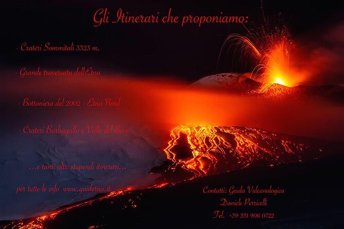 Etna North excursions departing from Piano Provenzana - An In-Depth Look at the Etna North Tour
