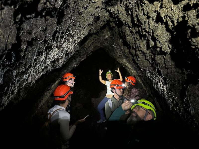 Etna's Hidden Gems - Trek Valle Bove & Lava Tunnel with Gear - Discovering a Different Side of Mount Etna