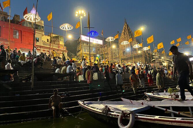 Evening Aarti of Mother Ganga along with walking Tour - The Sum Up