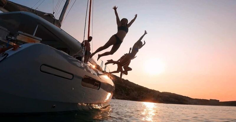 Evening Catamaran Charter - The Itinerary Breakdown