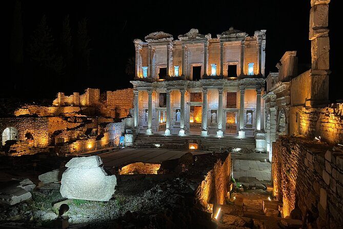 Evening / Night Ephesus tours from KUSADASI / BODRUM / IZMIR - An Authentic Look at the Nighttime Ephesus Experience