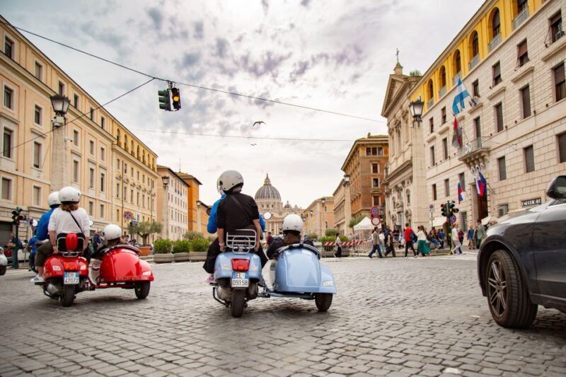 Evening Vespa Sidecar Tour with Gourmet Pizza Tasting - FAQ