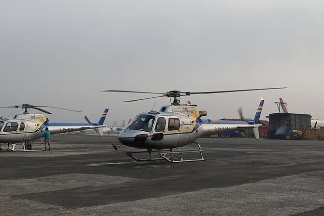 Everest Base Camp Helicopter Tour landing at Everest View Hotel. - Who Should Consider This Tour?