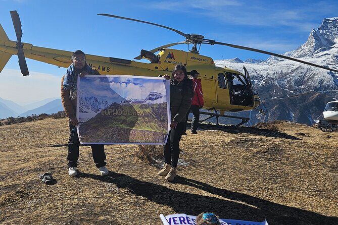 Everest base camp helicopter tour with Guarenteed Landing - Authentic Experiences & Real Traveler Feedback
