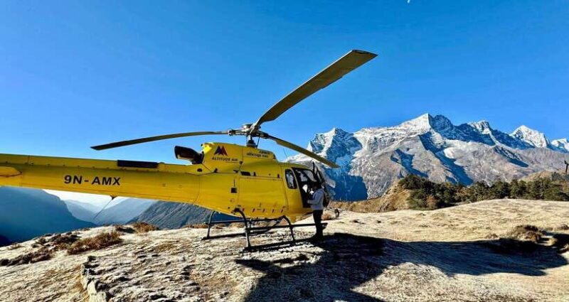 Everest Base Camp Helicopter Tour with Landing - The Itinerary in Detail