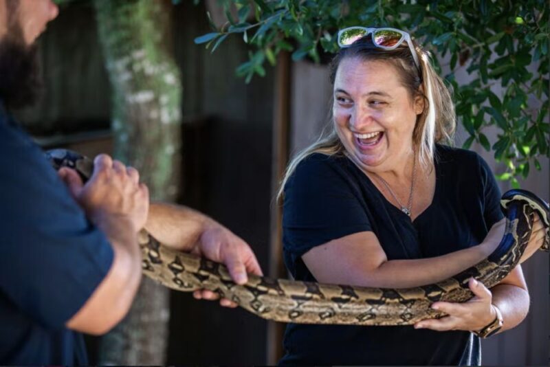 Everglades: Sawgrass Park Reptile Exhibit Private Tour - Key Points