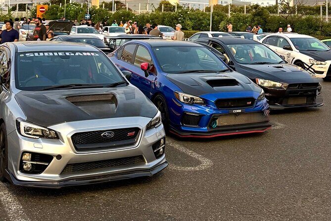 EVO, WRX, Skyline JDM Night Run to Daikoku Car Meet - Key Points